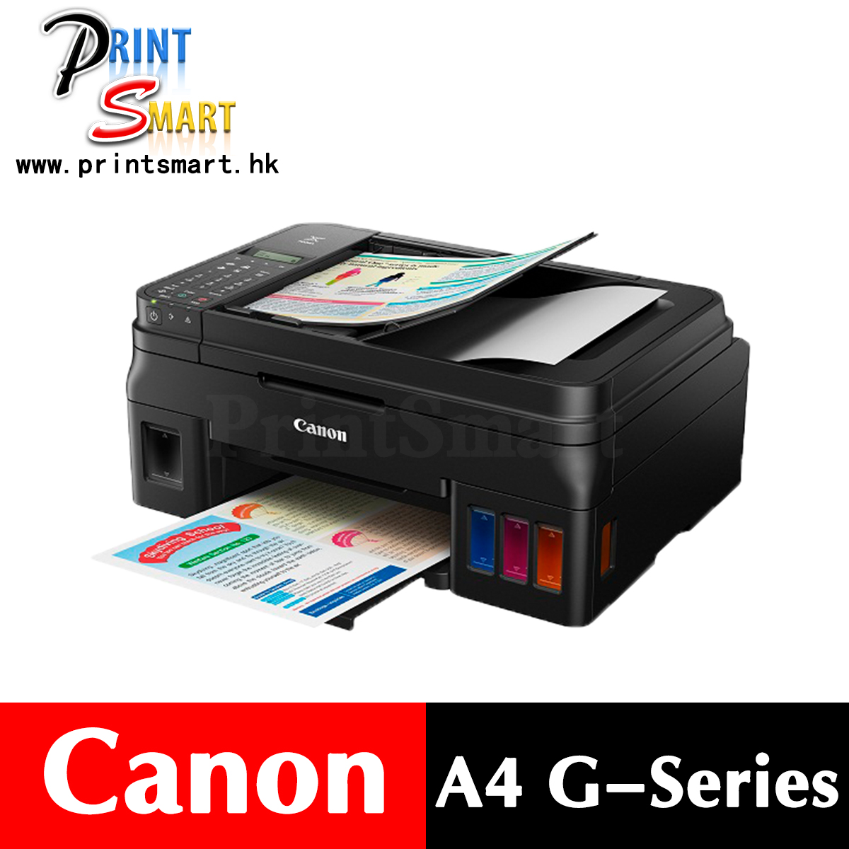 Canon PIXMA G4000 A4 CISS inkjet printer – PrintSmart.hk
